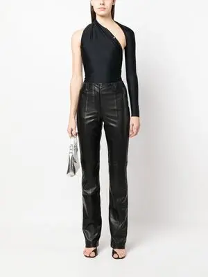1017 Alyx 9sm Cut-out Asymmetric Top - Black