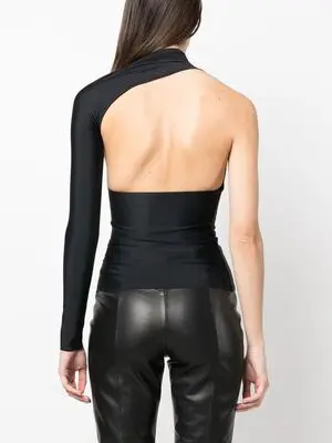 1017 Alyx 9sm Cut-out Asymmetric Top - Black
