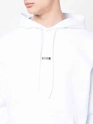 MSGM Logo-print Hoodie