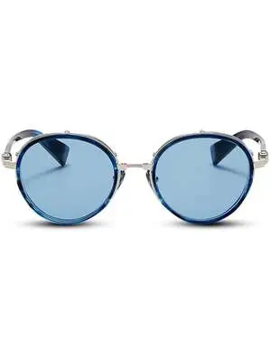 Balmain Croissy Round Tinted Sunglasses