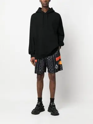 COUNTY OF MILAN Marcelo Burlon Xkappa Logo-patch Shorts