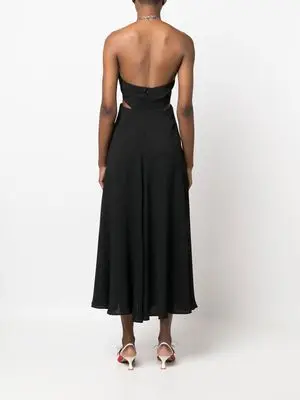 Dsquared2 Chain-link Cut-out Midi Dress