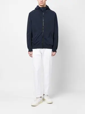 DONDUP Straight Leg Jeans With Orange Lettering Detail