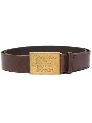 Polo Ralph Lauren Heritage Leather Belt - Brown