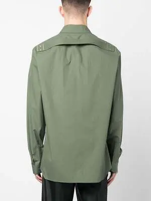 Rick Owens Button-front Long-sleeved Overshirt