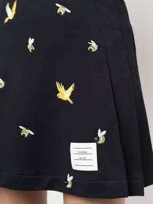 Thom Browne A-line Skirt - Blue