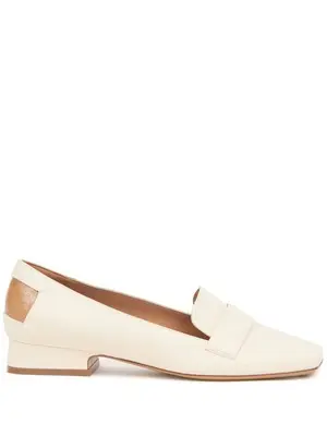 MAISON MARGIELA Four Stitches Decortiqué Loafers - White
