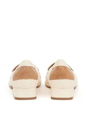 MAISON MARGIELA Four Stitches Decortiqué Loafers - White