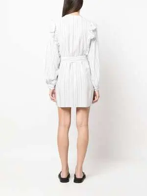 Tommy Hilfiger Regular Stripe Ruffle Dress