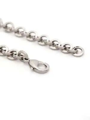 Alessandra Rich Crystal-embellished Charm Necklace