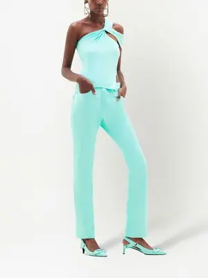 COURREGES Straight-leg Vinyl Trousers