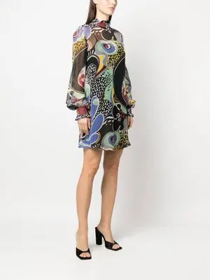 Moschino Floral-print Shift Dress