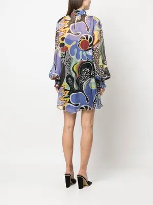 Moschino Floral-print Shift Dress