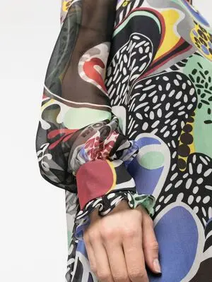 Moschino Floral-print Shift Dress