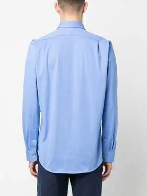 Polo Ralph Lauren Embroidered Polo-pony Shirt - Blue