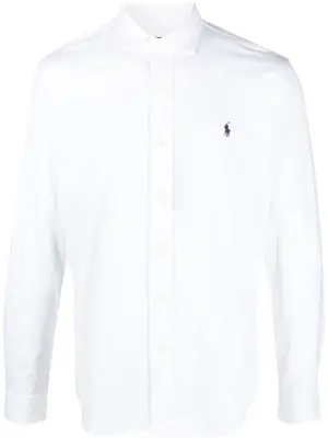 Polo Ralph Lauren Embroidered Polo-pony Shirt - White