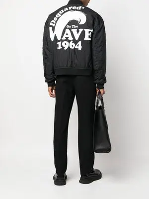 Dsquared2 Logo-print Bomber Jacket