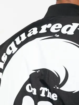 Dsquared2 Logo-print Bomber Jacket