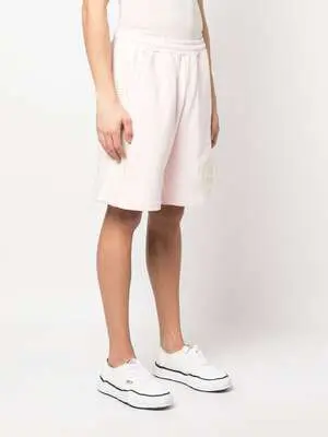 BARROW Logo-patch Cotton Track Shorts