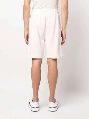 BARROW Logo-patch Cotton Track Shorts