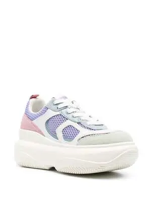Liu Jo June Colour-block Platform Sneakers - Purple