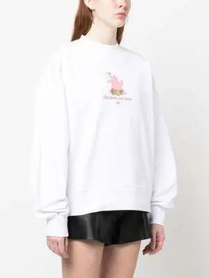 Gcds Graphic-print Cotton Sweatshirt