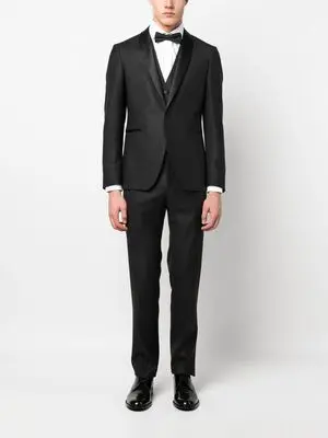 Tagliatore Three-piece Virgin Wool-silk Tuxedo