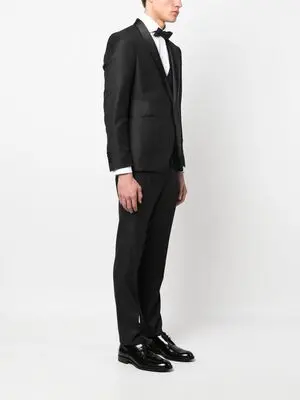 Tagliatore Three-piece Virgin Wool-silk Tuxedo