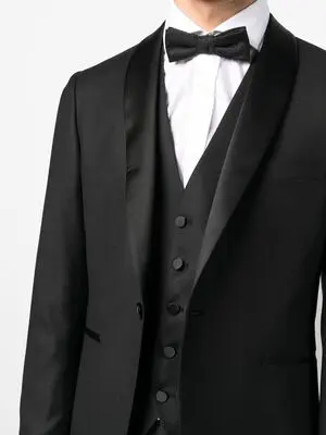 Tagliatore Three-piece Virgin Wool-silk Tuxedo