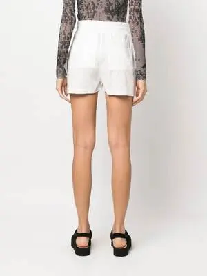 THOM KROM Drawstring Waistband Shorts