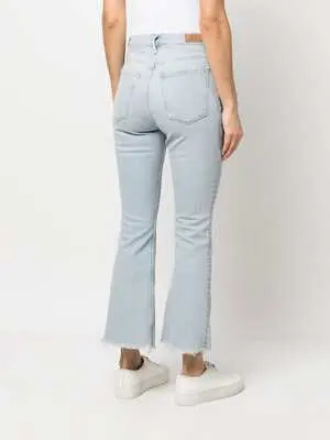 Polo Ralph Lauren High-rise Cropped Jeans - Blue