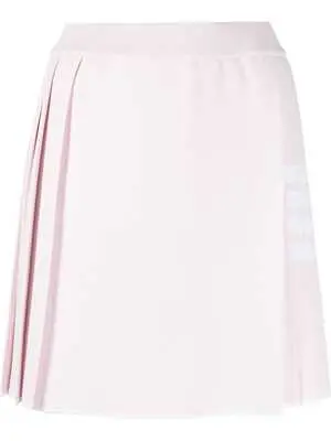 Thom Browne 4-bar Pleated Miniskirt - Pink