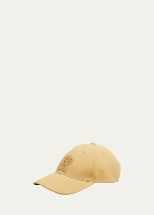Loewe Loewe Tonal Anagram Logo Baseball Cap Gold