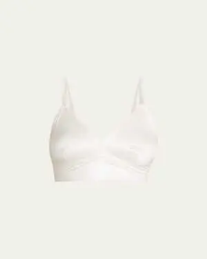 Spanx Shaping Satin Bralette - Linen
