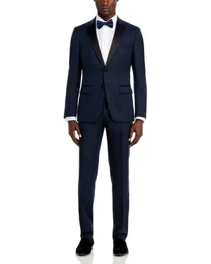 BOSS H-huge Navy Slim Fit Tuxedo