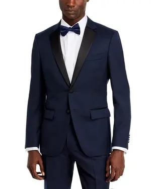 BOSS H-huge Navy Slim Fit Tuxedo