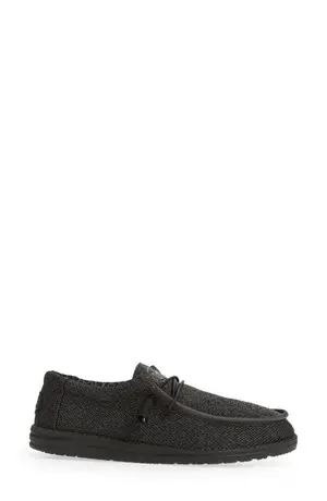 HEY DUDE Wally Slip-on - Micro Total Black