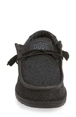 HEY DUDE Wally Slip-on - Micro Total Black
