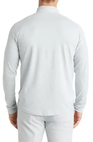 SWANNIES Hayes Half Zip Pullover - Cloud Heather