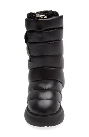 Moncler Gaia Pocket Puffer Snow Boots - Black/black