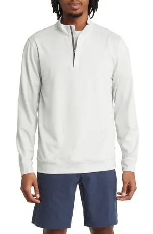 SWANNIES Mckinnon Quarter Zip Pullover - Glacier