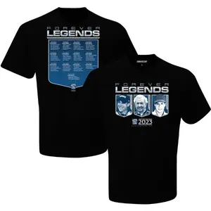 CHECKERED FLAG Nascar Hall Of Fame Class Of 2023 Inductee T-shirt - Black