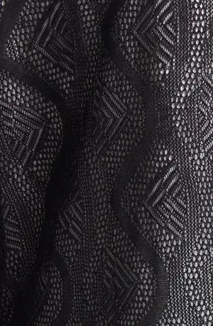 Ming Wang Sheer Lace Jacket