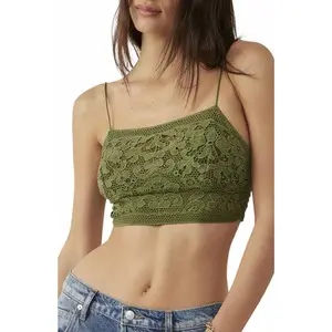 Free People Cotton Lace Bralette