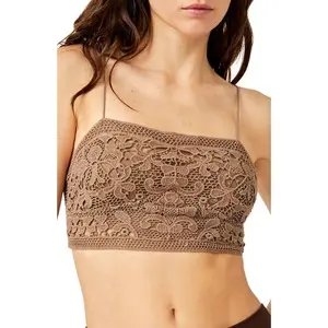 Free People Intimately Fp Lace Bralette Dusty Trail