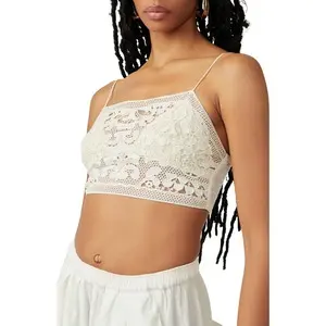 Free People Intimately Fp Lace Bralette Ivory