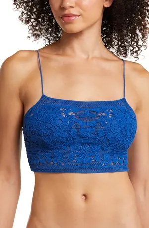 Free People Intimately Fp Lace Bralette Mazarine