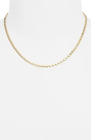 SHYMI Thin Dot Chain Necklace