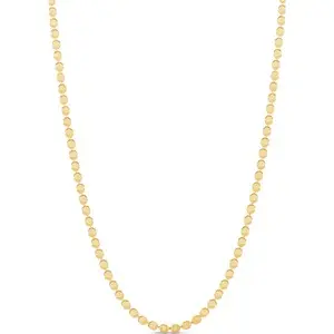 SHYMI Thin Dot Chain Necklace - Gold