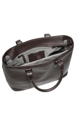 Cole Haan Triboro Leather Tote Bag